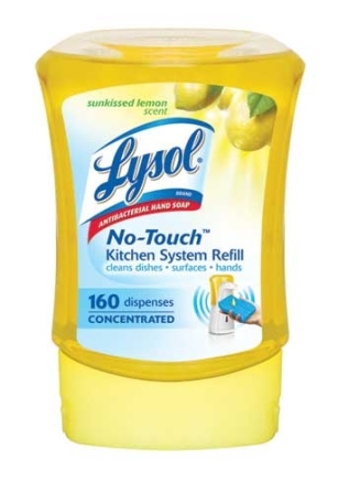 LYSOL® No-Touch™ Kitchen System Hand Soap Refill - Sunkissed Lemon ...