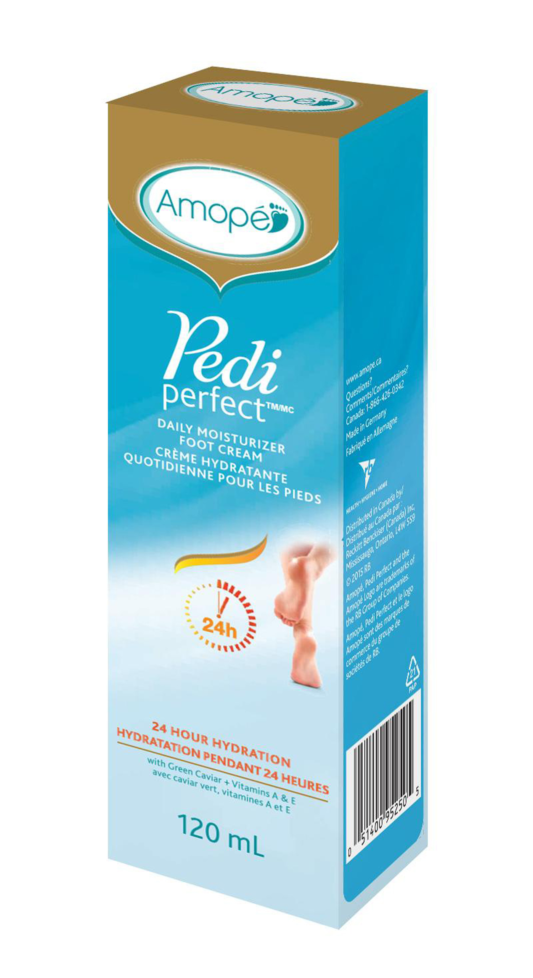 AMOPE® Pedi Perfect™ Daily Moisturizer Foot Cream (Canada)