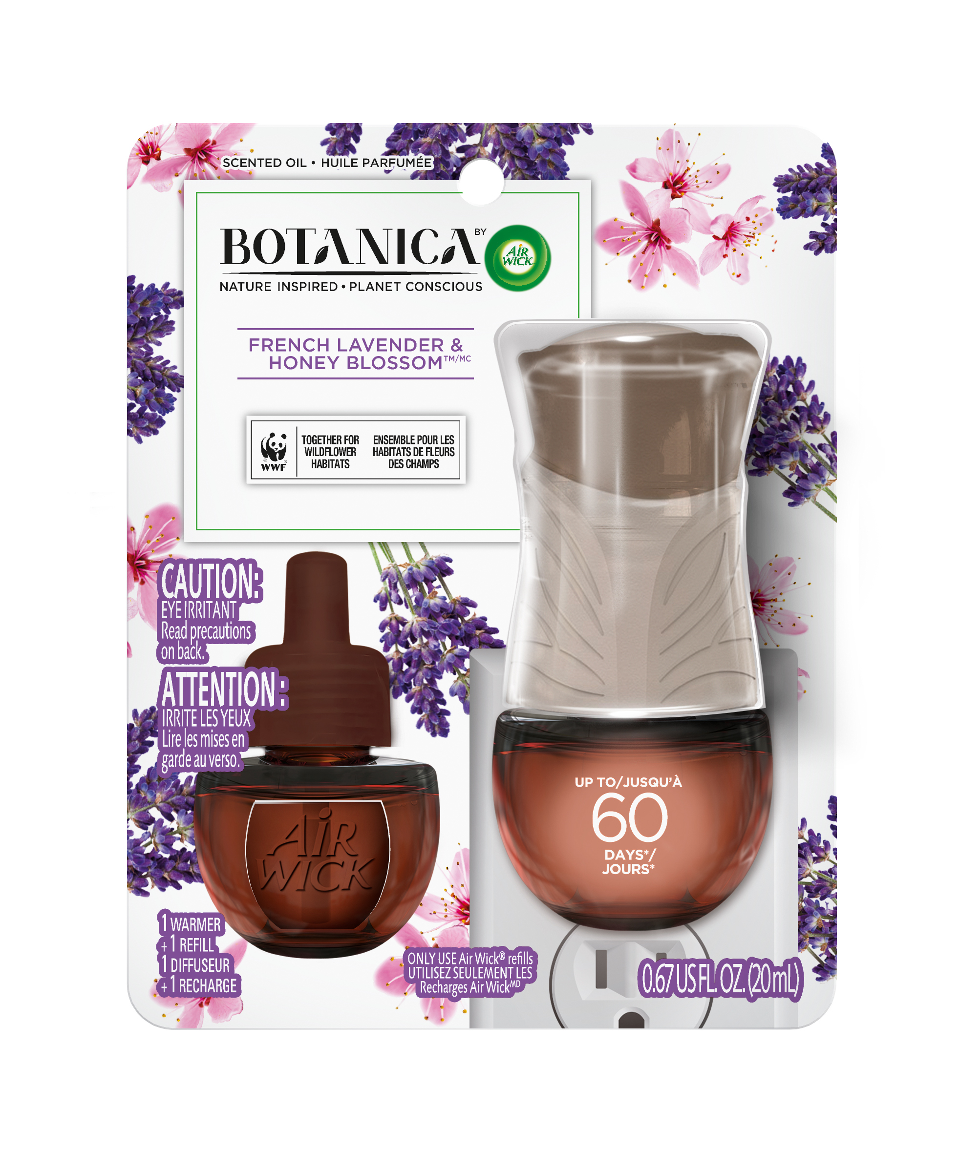 AIR WICK® Botanica Scented Oil - French Lavender & Honey Blossom - Kit ...