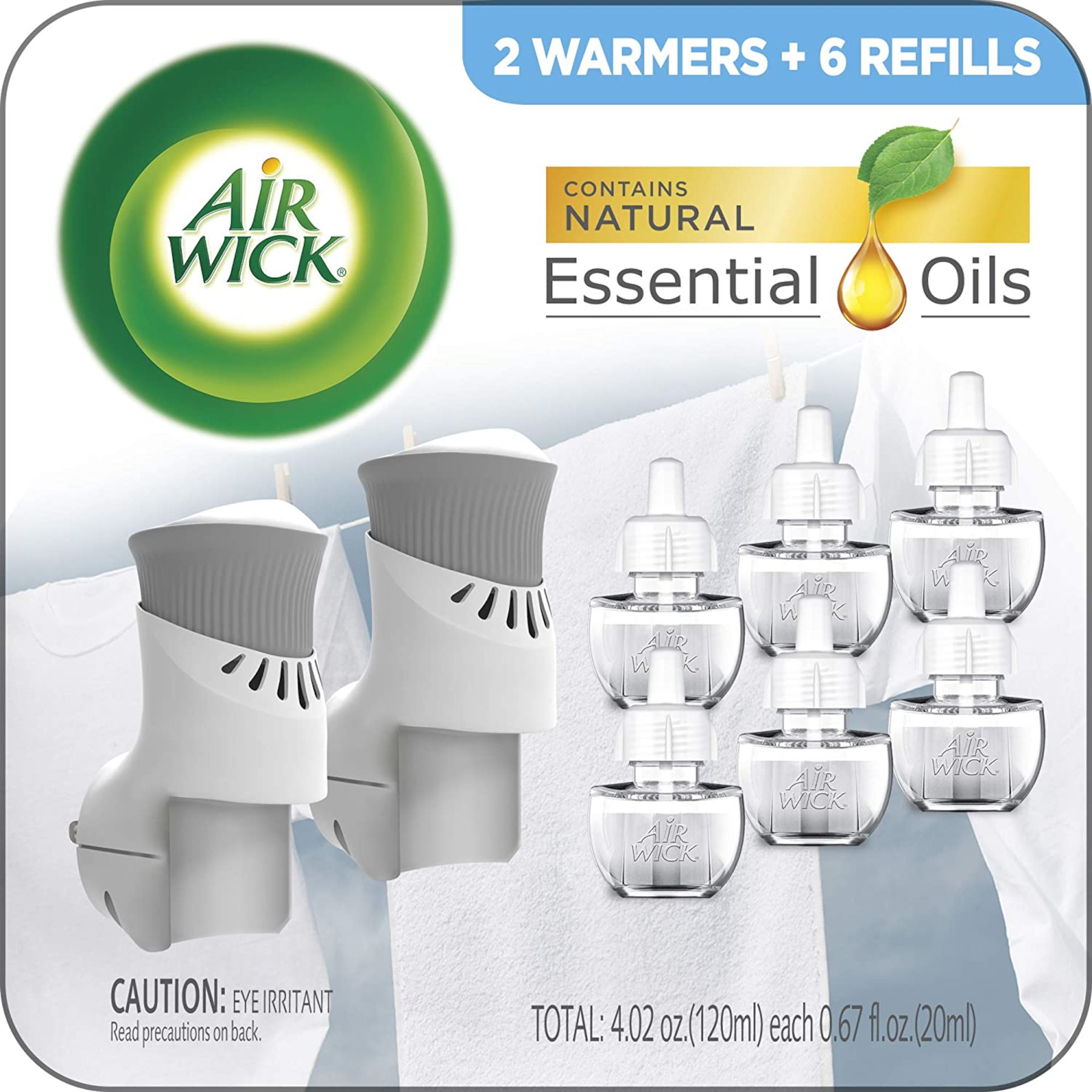 AIR WICK® Scented Oil - Fresh Linen - Kit (Canada) (Discontinued)