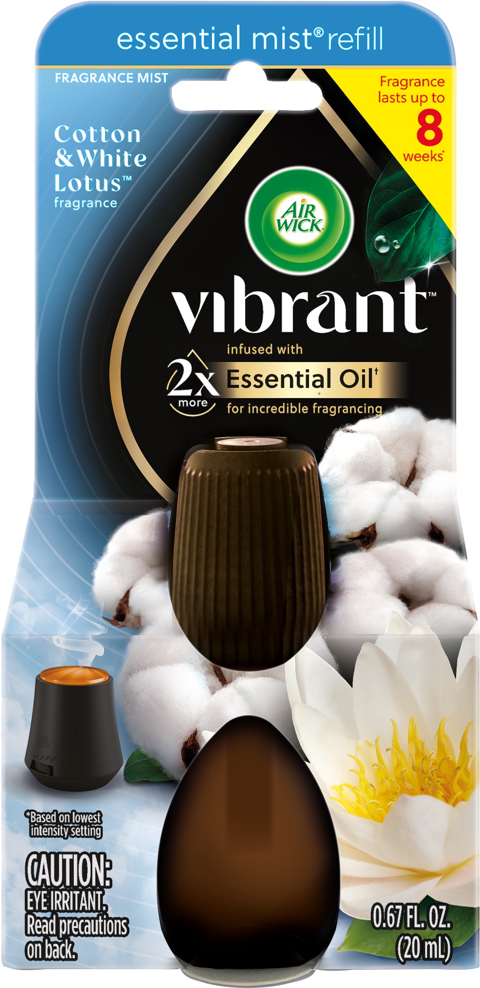 AIR WICK® Essential Mist - Cotton & White Lotus (Vibrant)