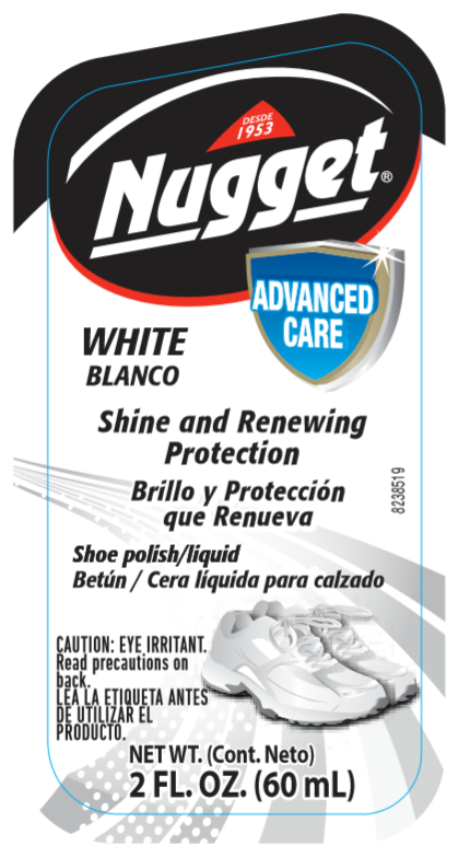 NUGGET® White Liquid Shoe Polish