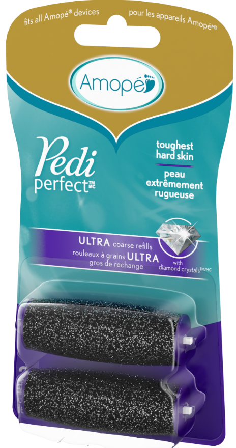 AMOPE® Pedi Perfect™- Electronic Foot File Ultra Coarse Diamond Crystal ...