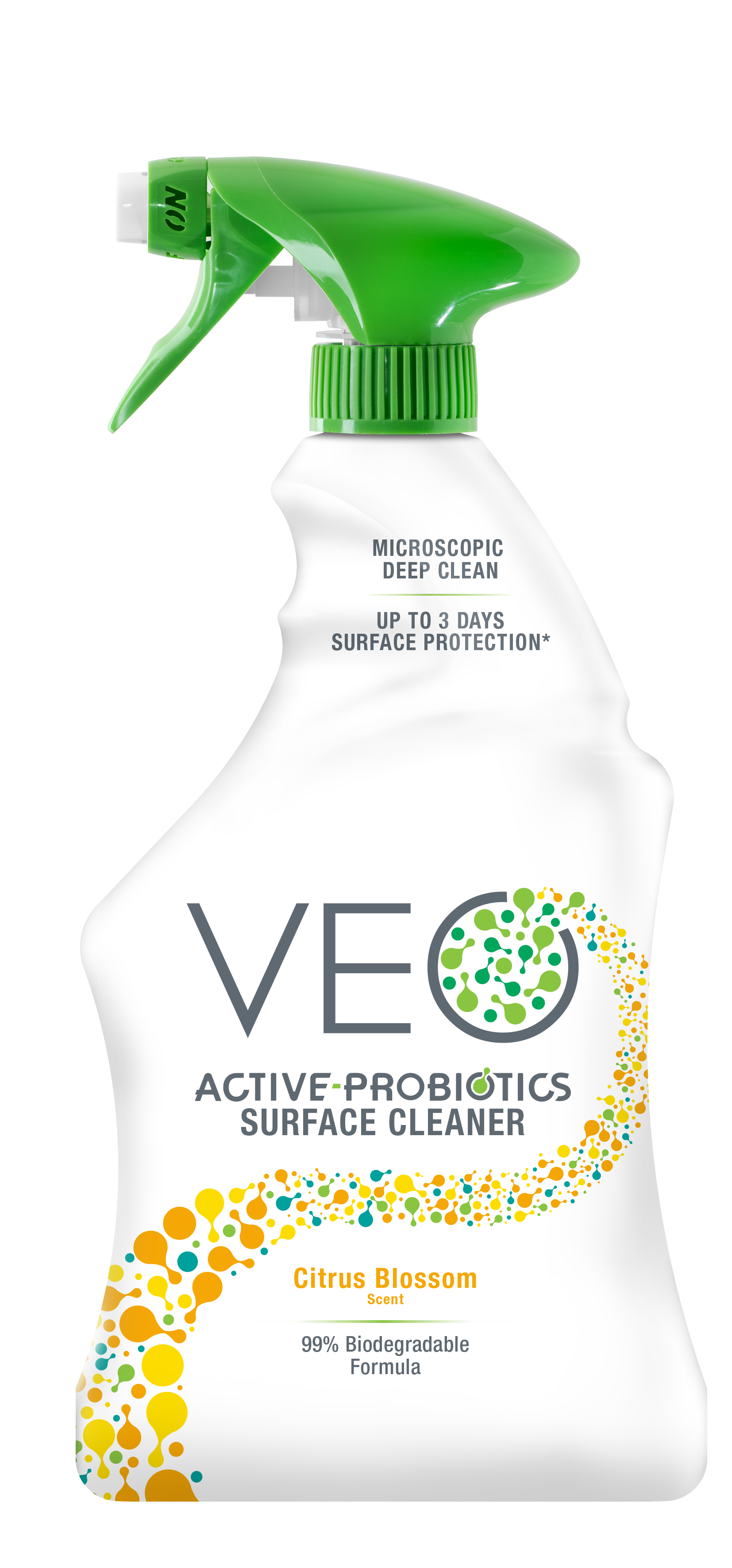 Veo Active-Probiotics Surface Cleaner Trigger - Citrus Blossom Scent ...
